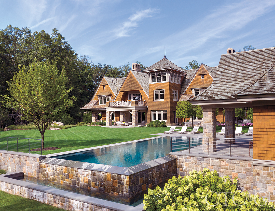 Shope Reno Wharton Architect Designs a Luxurious Shingle-Style Home ...