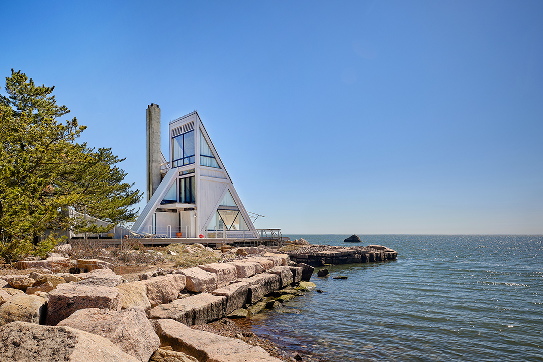 Architect Vincent Amore Lists Unique Coastal Connecticut Cottage for $1 ...
