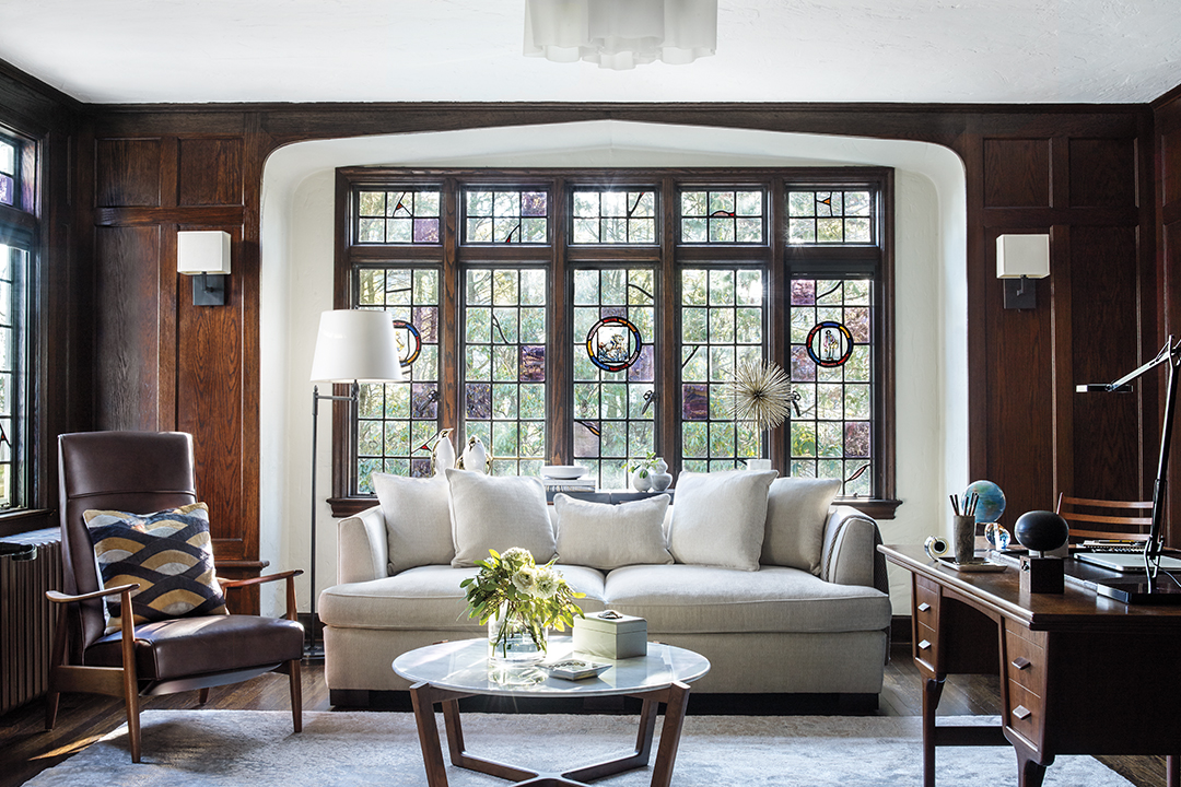 Stained Glass & Stone Star in This Tudor-Style Stunner - Cottages & Gardens