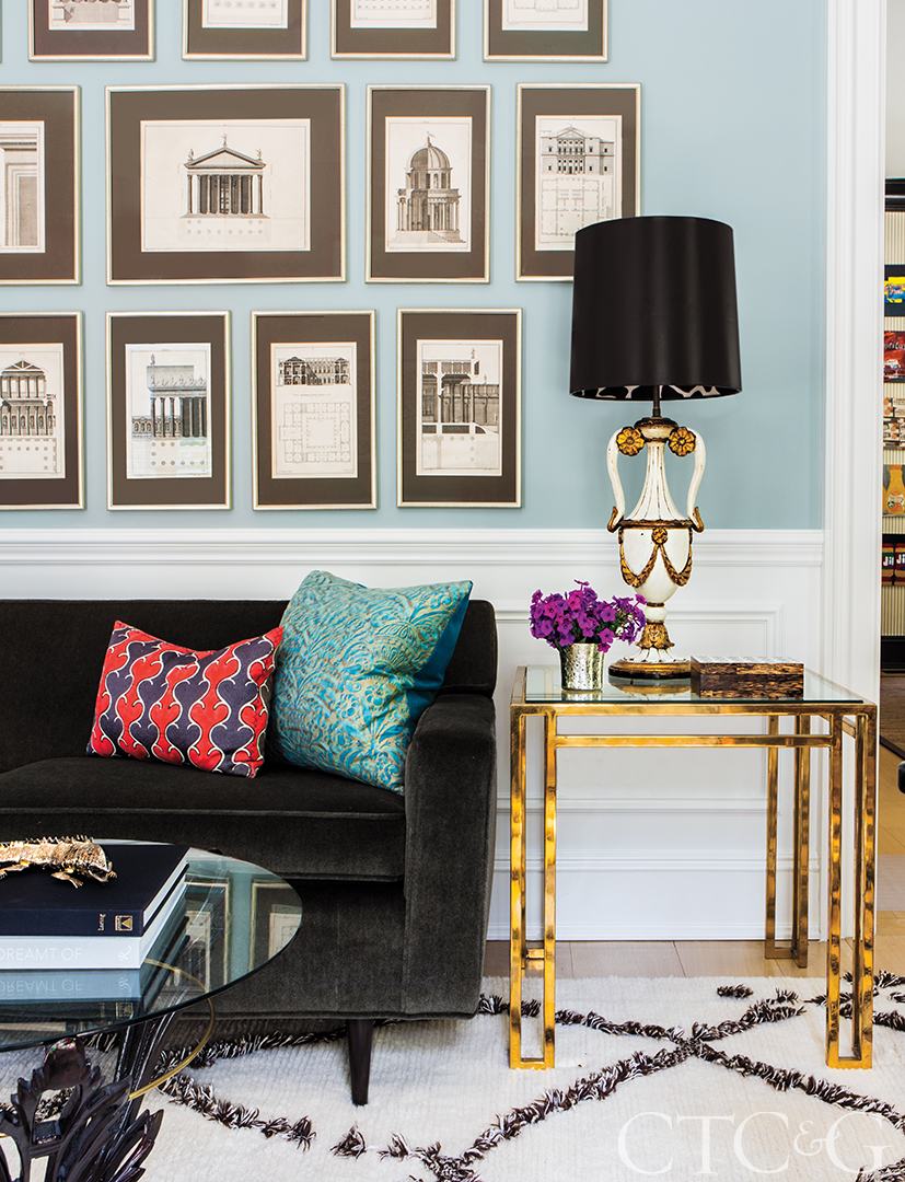 Classic Meets Color In This Eccentric Abode - Cottages & Gardens