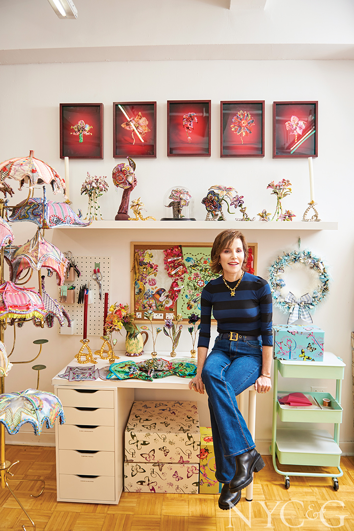 Inside Artist Elizabeth Hayt's Atelier - Cottages & Gardens