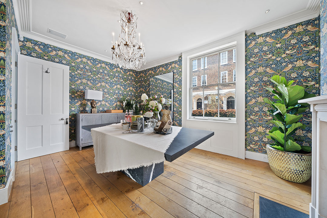 An Enchanting Townhouse in London's Belgravia Neighborhood Hits the ...