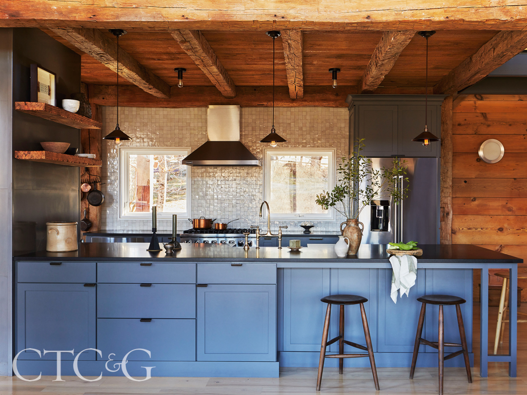 Tour a Barn Home With a Brand-New Kitchen - Cottages & Gardens