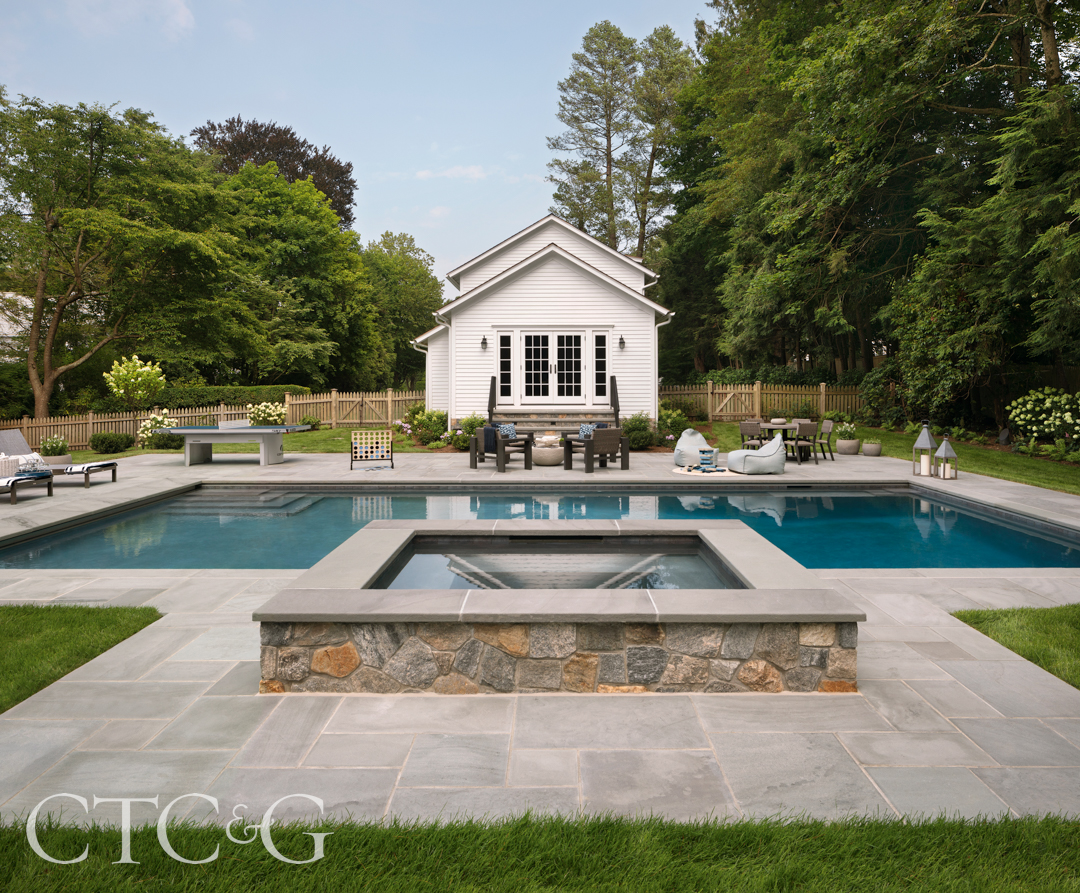 Explore a Ridgefield Pool House Made for Fun & Games - Cottages & Gardens