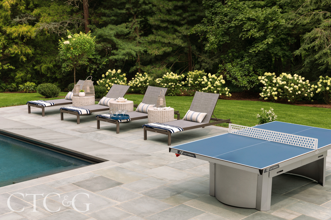 Explore a Ridgefield Pool House Made for Fun & Games - Cottages & Gardens