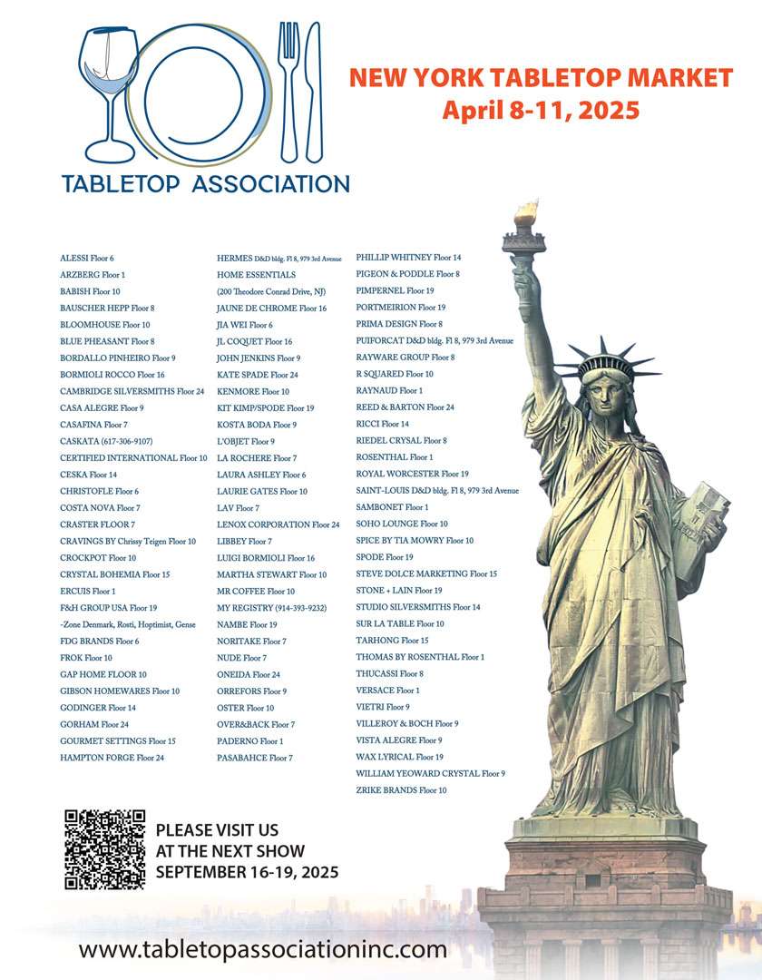 The New York Tabletop Show - Cottages & Gardens