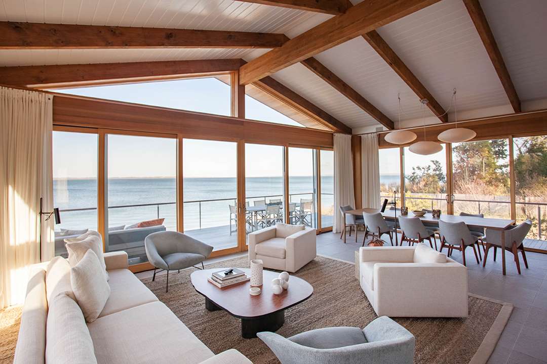 A Stone Mansion Designed by Architect Douglas VanderHorn Looks for $15.5M on Greenwich's Coast ...