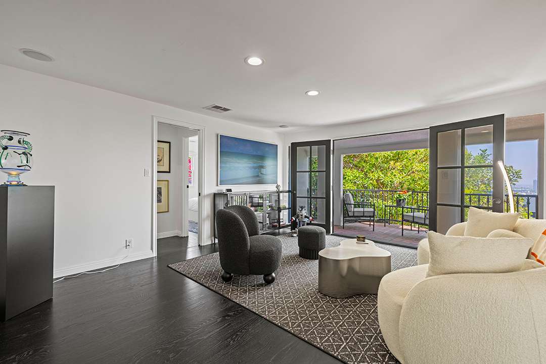 Singer Michael Feinstein's Swanky, Spanish-Style Contemporary Above ...