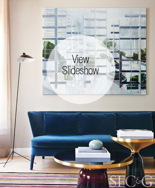 Tour the Art-Filled Home of Deborah and Andy Rappaport - Cottages & Gardens