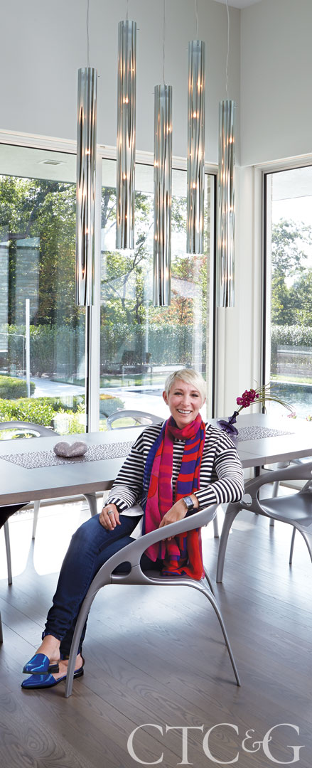 Designer Rina Pertusi Gives a Fairfield County Home a Sleek New Style ...